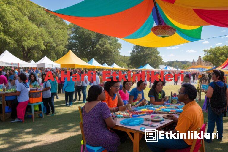 A Harfi Etkinlikleri - Etkinlikleri